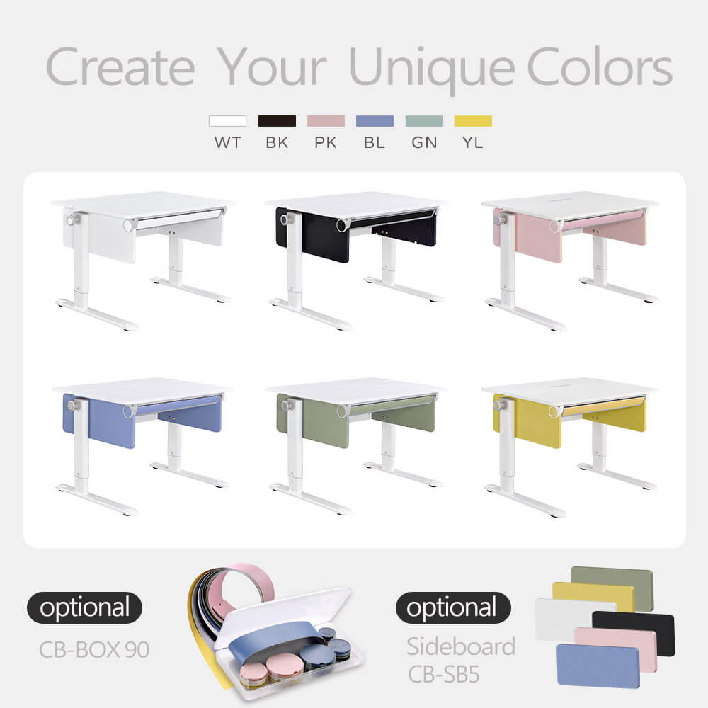 Series 5 Double board Desk (CB-501) - singbee
